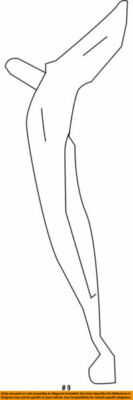 61622-47060 Toyota Trough, back door opening, lh 6162247060, New ...