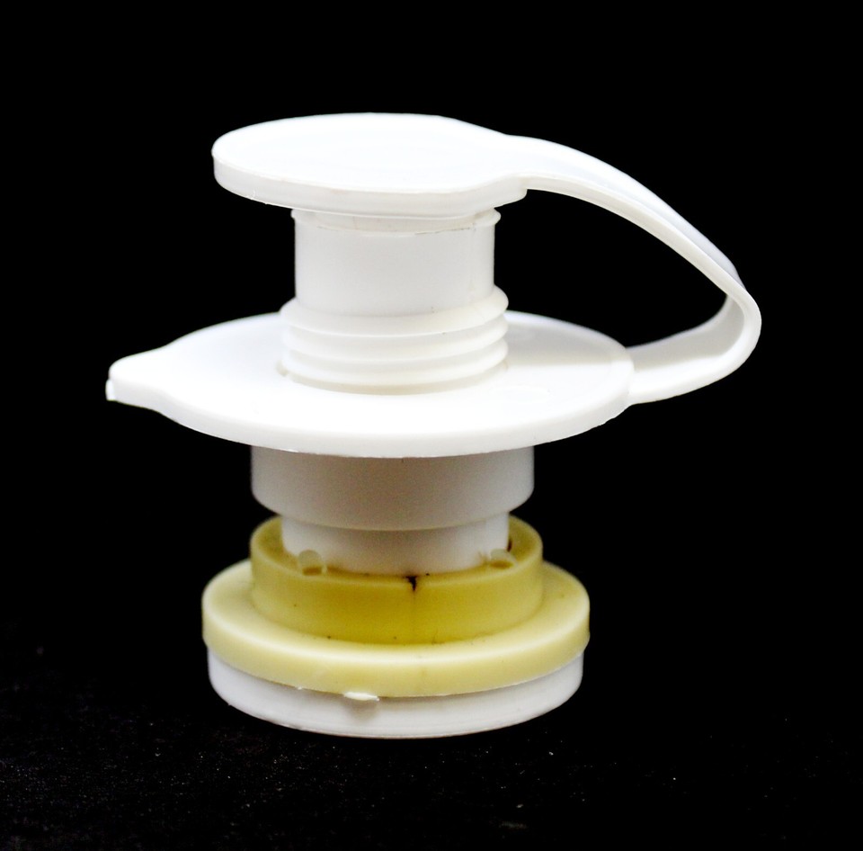 White Cooler Drain Plug Assembly for Coleman Xtreme Coolers -1.5" Shaft ...