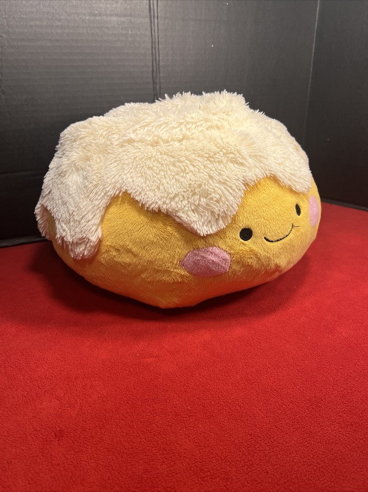SQUISHABLE~ Cinnamon Bun ~Roll Plush ~2014 Adorable 10” Orange Cute ...