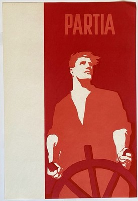 Vintage retro Poland Polish People's Republic communism art propaganda ...