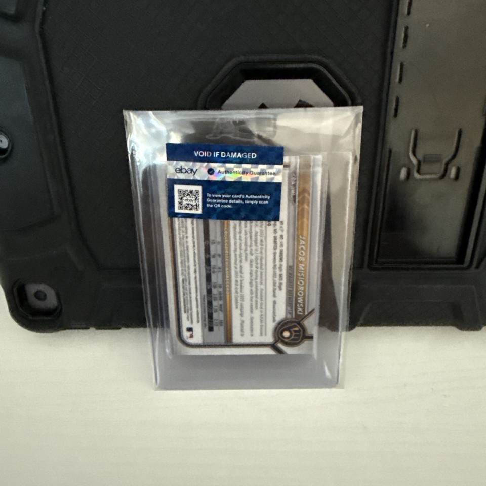 2022 Bowman Draft - Chrome Draft Pick Autographs Jacob Misiorowski #CDA-JMI | eBay