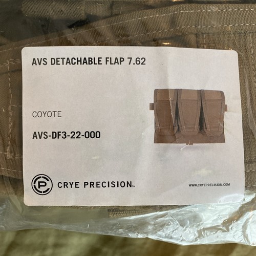 NEW Crye Precision - AVS Detachable Flap 7.62 Mag Pouch Coyote Brown ...