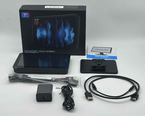 ROADOM 7" Touchscreen Monitor for Raspberry Pi – IPS FHD, HDMI ...