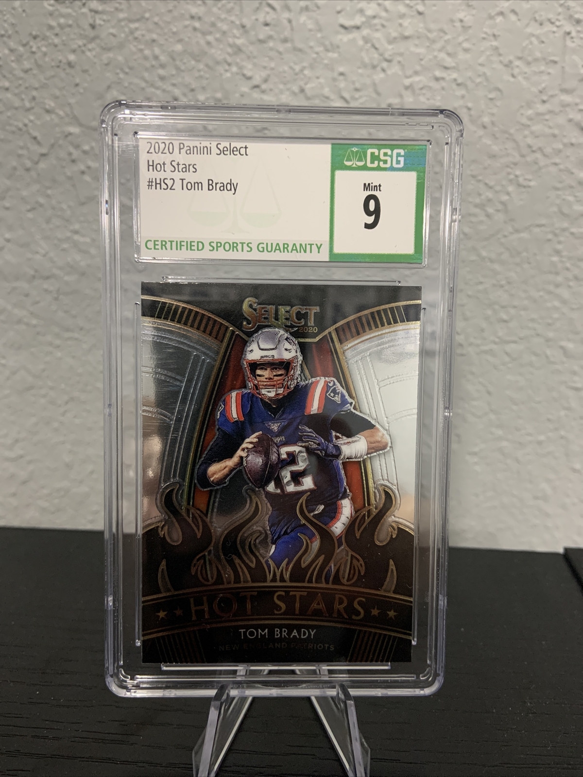 2020 Select Tom Brady Hot Stars #HS2 Patriots P765 CSG 9 | eBay