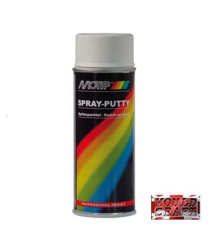 1 - 6 Cans MOTIP SPRAY PUTTY 400ML FAST DRYING - SPRAY FILLER | eBay UK