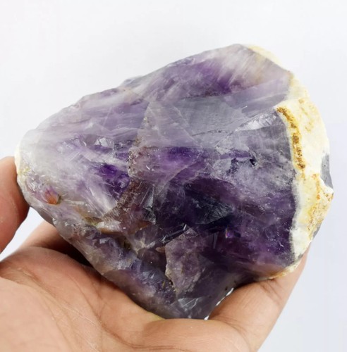 1977 Ct Natural Purple Amethyst Uncut Rough Certified Gemstone Sale | eBay