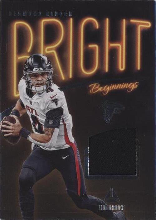 2023 Panini Luminance - Bright Beginnings Relics Desmond Ridder #BB-3 ...
