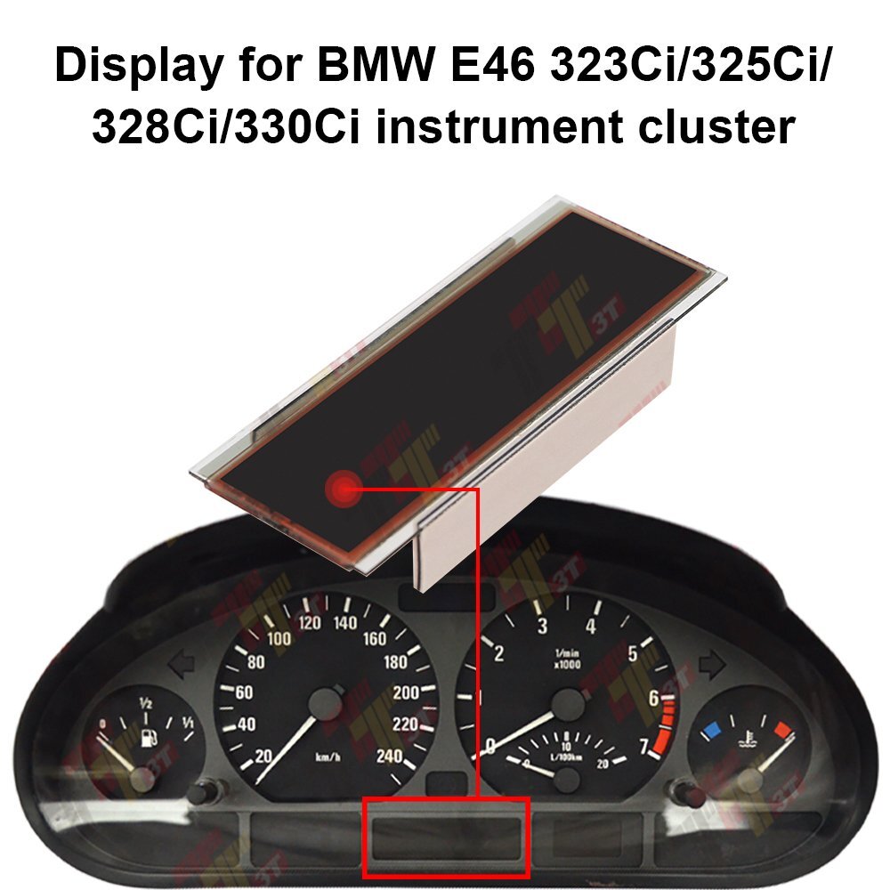 Display for BMW E46 323Ci 325Ci 328Ci 330Ci Instrument Cluster | eBay