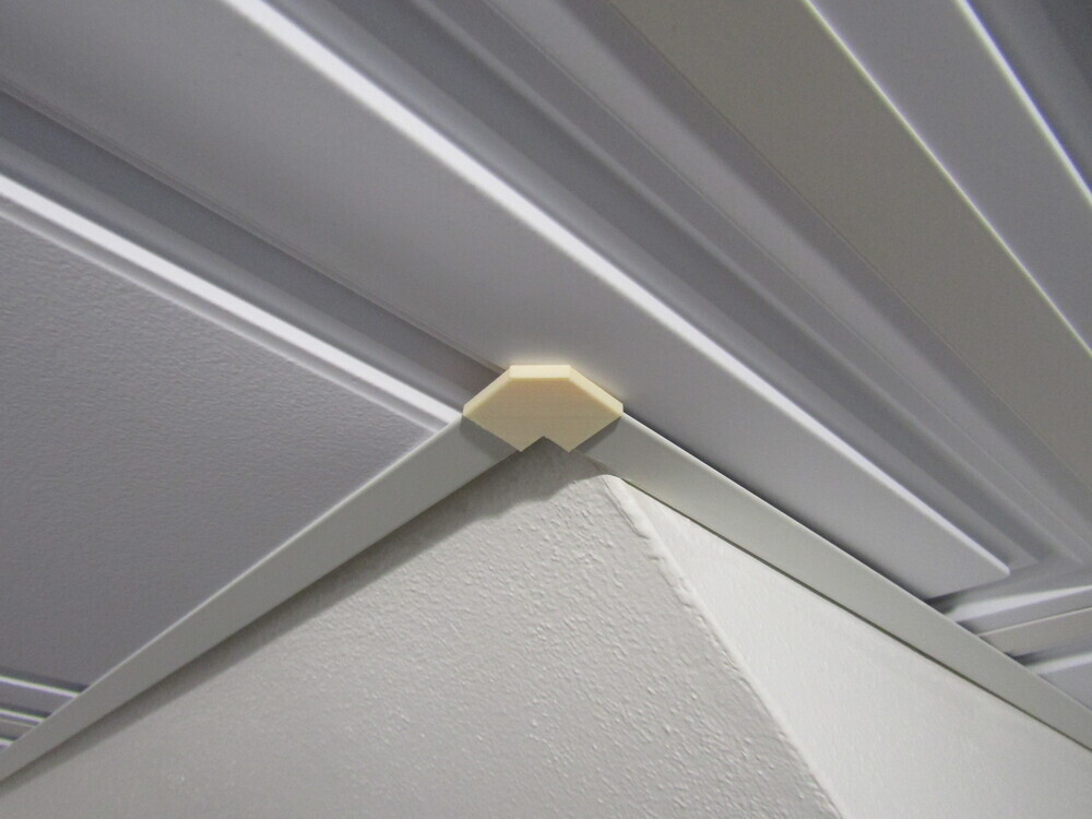 Suspended Ceiling Inside Corner | Shelly Lighting