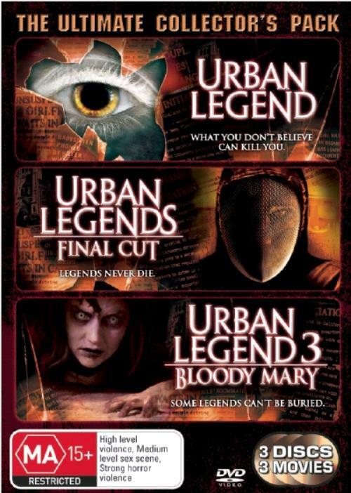Urban Legend / Urban Legends - Final Cut / Urban Legends 3 - Bloody ...