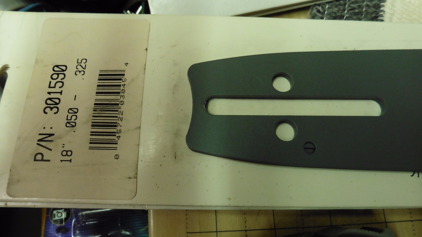 New Genuine McCulloch 18" Chainsaw Bar 301590 .325-.050 | eBay