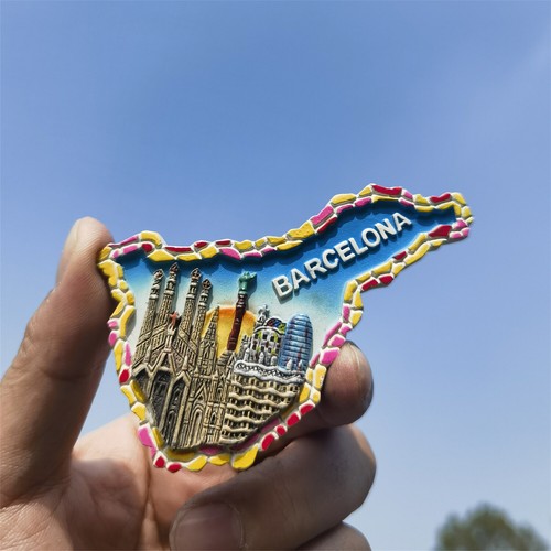 Spain Barcelona Terrain Border Refrigerator Magnets. Sample order. | eBay