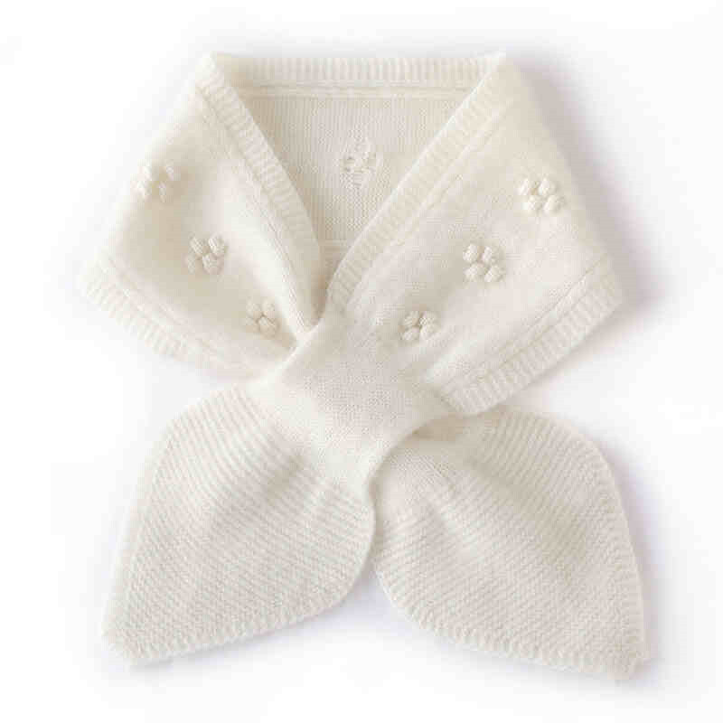 Winter Lady 100% Knit Pure Cashmere Kerchief Short Scarf Decoration ...