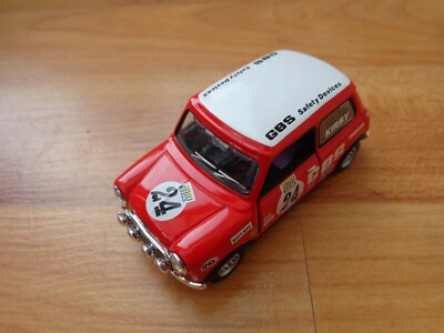 CORGI CARARAMA 1/43 MINI COOPER #24 GBS RACING MIGHTY MINIS KIRBY ...