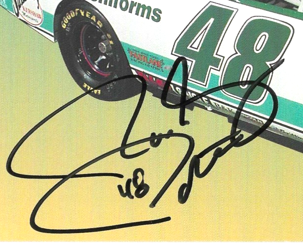 SIGNED! 1996 RANDY PORTER #48 NASCAR BUSCH SERIES "UNIFIRST" POSTCARD ...