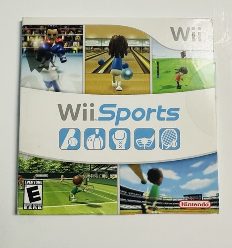 Wii Sports-2007 (Nintendo Wii) Complete with Sleeve & instruction ...