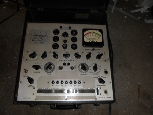 HICKOK 533 DYNAMIC MUTUAL CONDUCTANCE TUBE TESTER | eBay