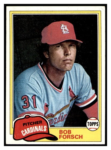 1981 Topps Bob Forsch #140 St. Louis Cardinals | eBay