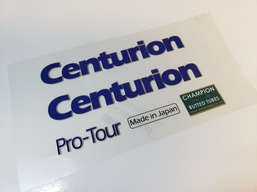 Sticker Decal fits Vintage Centurion Pro Tour Bicycle Royal Blue/Lt ...