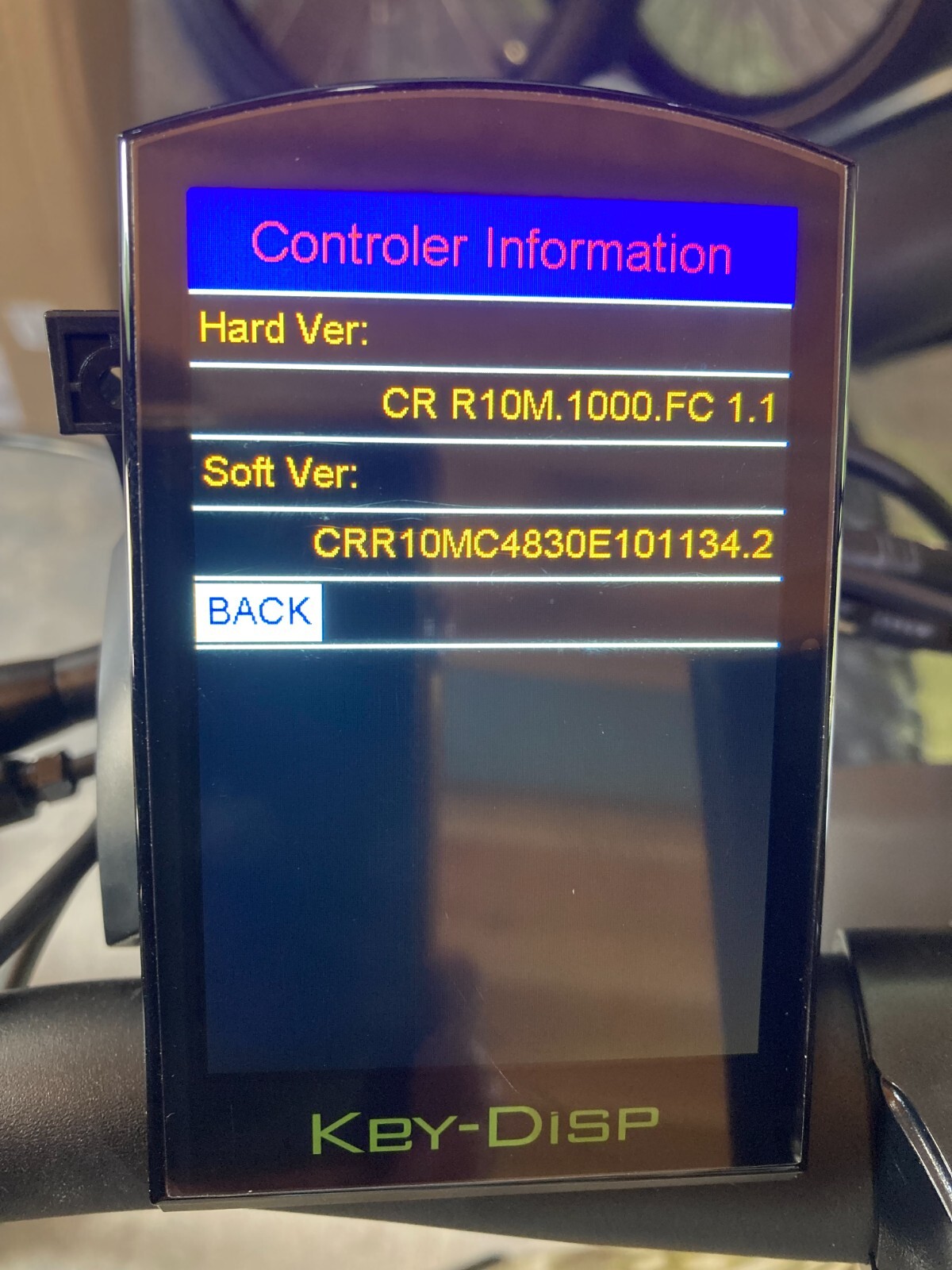 Key-Disp KD986N Color Display, Bafang M/G Series, CANBUS Bluetooth ...