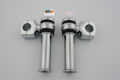 4-1/4" Offset Dog Bone Riser Set Chopper Springer Softail Rigid | eBay