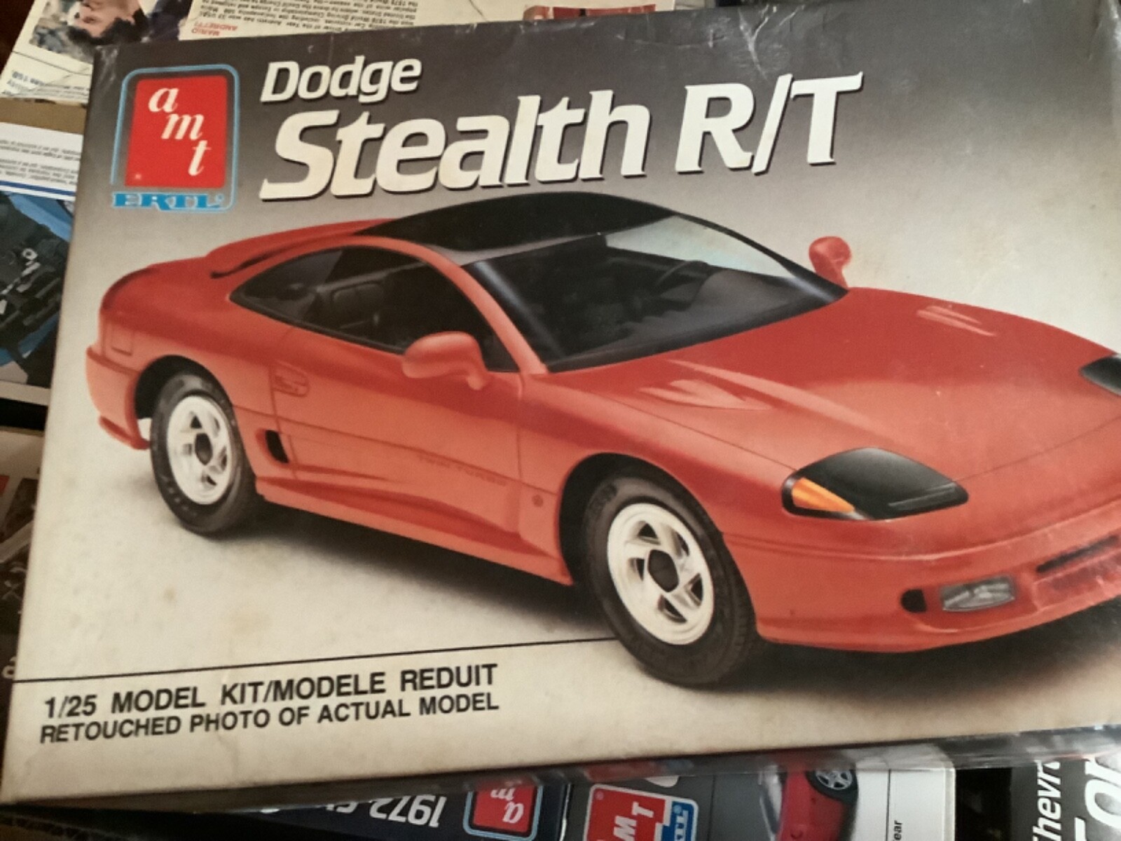 1:25 Sealed AMT 1994 Dodge Stealth R/T Twin Turbo 8072 Model Kit | eBay