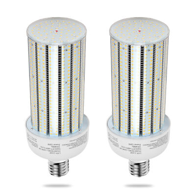 2-Pack 120W (600W Equivalent), Daylight E39 Mogul Base LED Corn Light ...