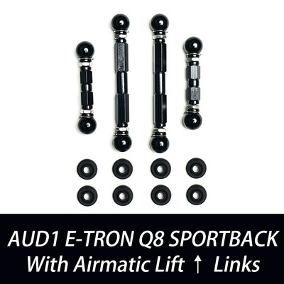 For AUDI Q8 E-TRON SPORTBACK 4M ADJUSTABLE AIR SUSPENSION RAISE LINKS ...