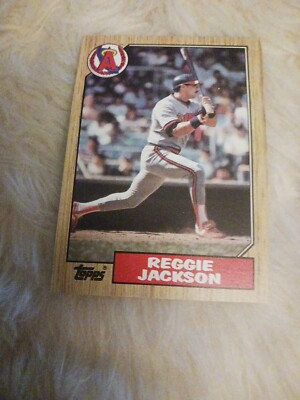 1987 Topps Reggie Jackson #300 | eBay