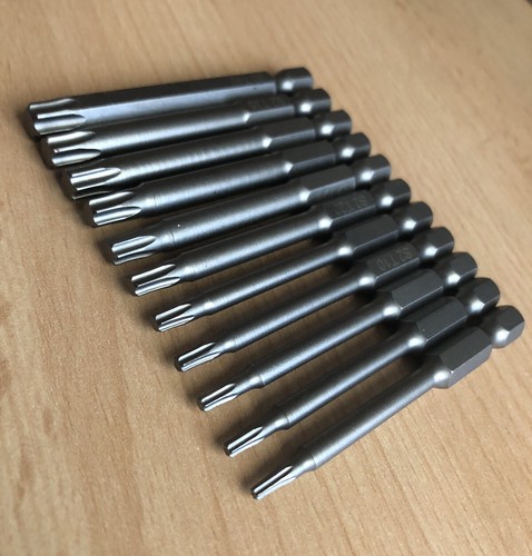 11 PCS Assorted Torx Star Screw Driver Set Drill Bit Tough S2 Material ...