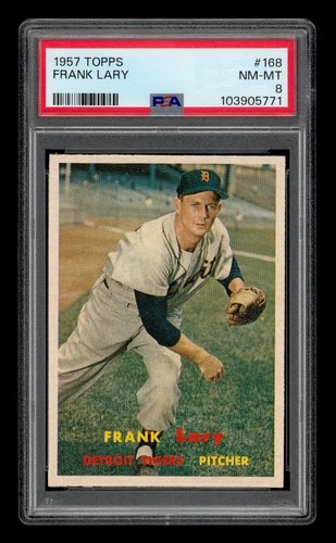 1957 Topps Set-Break #168 Frank Lary PSA 8 NM-MT | eBay