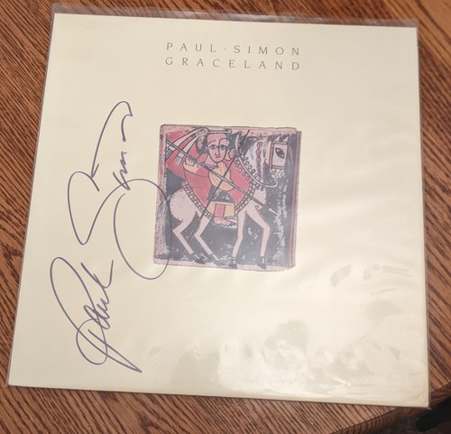 PAUL SIMON autograph signed "Graceland" vinyl lp | eBay