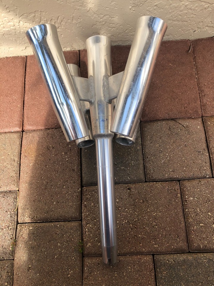 Five Banger Fishing Rod Holder, Folded Back for Big Game Fishing | eBay