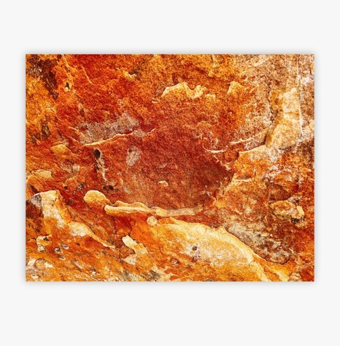 Abstract Wall Art Mars Astronaut Scenery Nature Photo Orange Brown ...