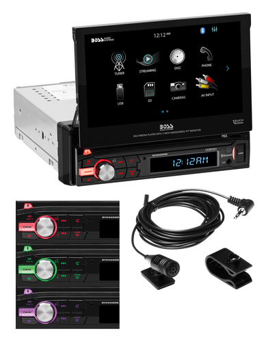 BOSS Audio Systems BV9968MB 7” Car Stereo - Touchscreen, Bluetooth, USB ...