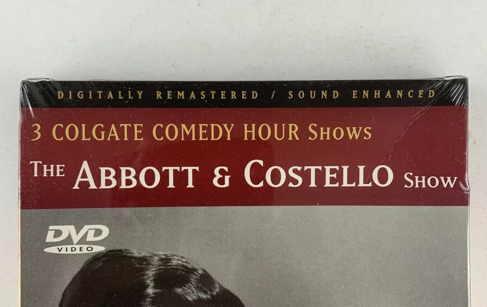 The Abbott & Costello Show 3 Colgate Comedy Hour Shows DVD Video 2004 ...