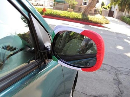 Mexico Flag Side View Mirror Covers (Set of 2) NIB Car Bra Mexican rear ...