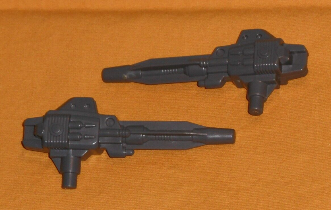 original G1 Transformers DARKWING R+L GUN weapons parts lot Dreadwing ...