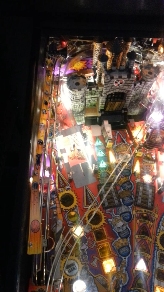 Medieval Madness Pinball Catapult Ramp Light Mod Bally WMS | eBay