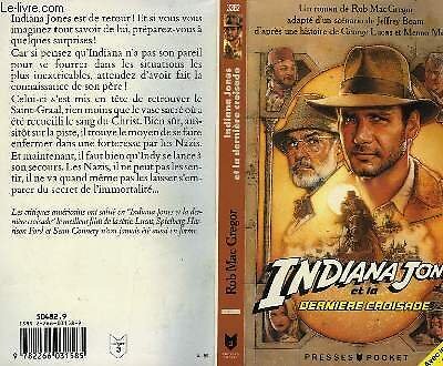INDIANA JONES AND THE LAST CRUSADE By Jeffrey Boam & Rob Macgregor | eBay