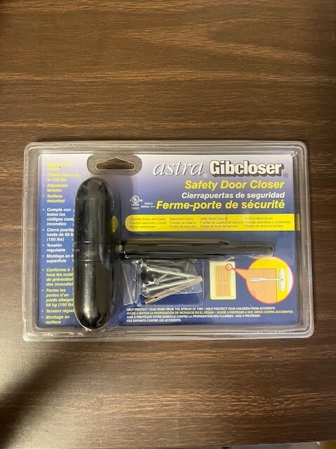 Astra Gibcloser Safety Door Closer KC10HD Black BRAND NEW | eBay
