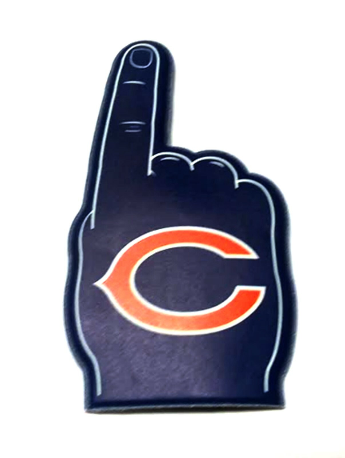 CHICAGO BEARS NFL FINGER PUPPET WERE #1 FOOTBALL FOAM-LINED VINYL 2 ...