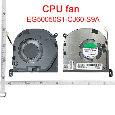 CPU Laptop Cooling Fan For DELL XPS 15 9500 9510 9520 Precision 5550 ...