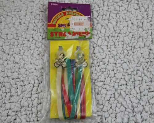 NOS Vintage SNOOPY Bicycle HANDLEBAR STREAMERS fit Schwinn Stingray ...