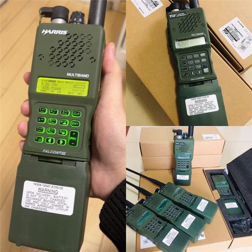TRI AN/PRC-152 Tactical Multiband Handheld Radio VHF/UHF AM and FM ...