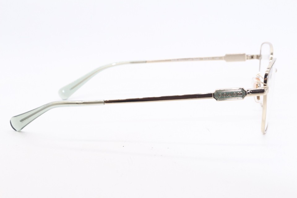 NEW COACH HC 5147 9425 GOLD CLEAR GREEN AUTHENTIC FRAMES EYEGLASSES 51 ...