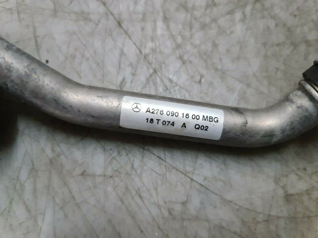 MERCEDES-BENZ C W205 Turbine return pipe A2760901600 3.00 Petrol 2017 ...
