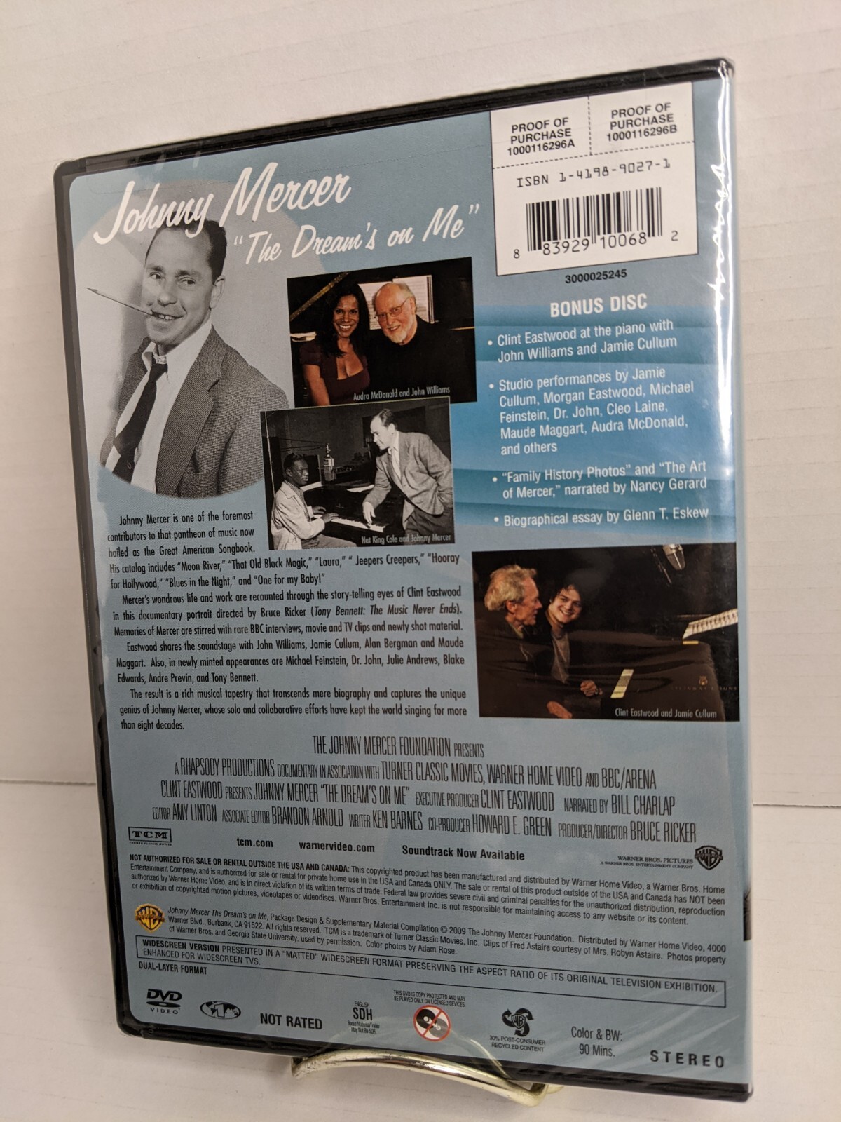 Johnny Mercer: The Dreams on Me (DVD, 2009, 2-Disc Set) for sale online ...