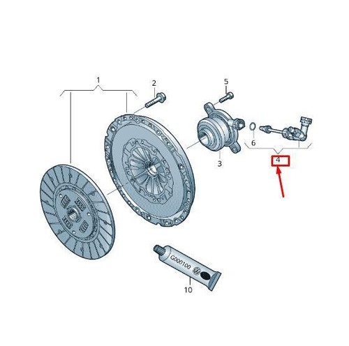 Vag Breather Assy For Volkswagen Amarok 2010 2017 Genuine 0C6141465B | eBay