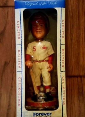 Johnny Bench BobbleHead Legends of Park Cincinnati Reds New in Box ...